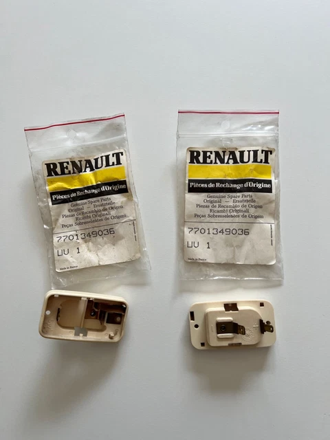 JEU DE PLATINES plafonnier Renault R5/R6 réf. 7701349036 EUR 59,00 ...