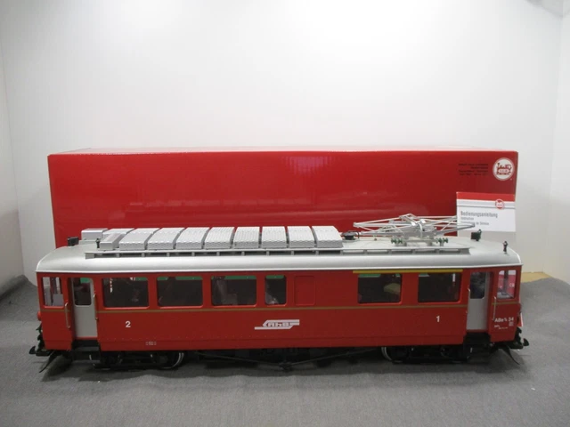 LGB 20390 (SPUR G) Elektrotriebwagen ABe 4/4 34 RhB Digital DCC Vollsound in OVP EUR 799,90 ...