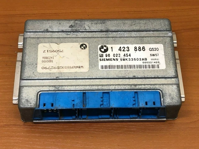 BMW E39 E46 Gearbox Control Module Unit Ecu Siemens 5wk33502ab 1423886 ...