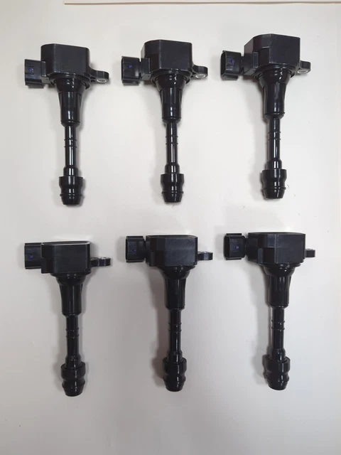 FITS NISSAN ELGRAND E51 VQ25 2.5 6 X COIL PACKS Ignition FULL SET BRAND NEW £99.00 - PicClick UK