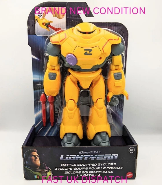 DISNEY PIXAR BUZZ LightYear ZYCLOPS Space Robot Action Figure with ...