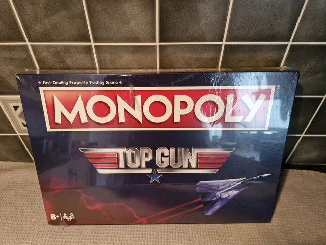 MONOPOLY TOP GUN Limited Edition Board Game Sealed 2021 £35.00 ...