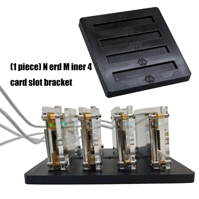 BEGINNER FRIENDLY QUICK Setups Mount For Cryptos Miners 4 Slot ...