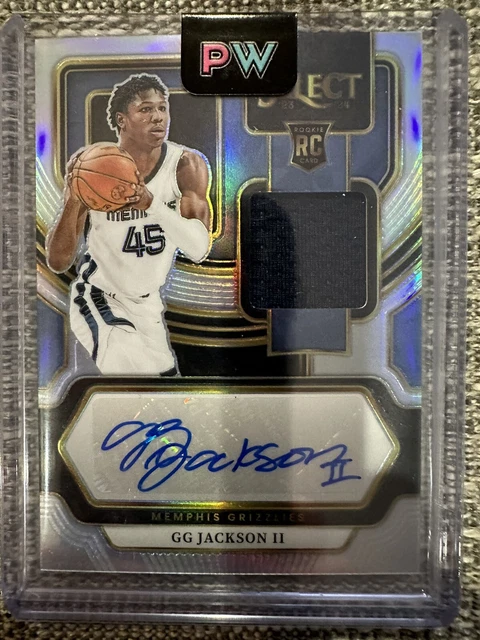 2023-24 SELECT GG Jackson Rookie Mappa Auto Argento Prizm/199 Grizzlies ...