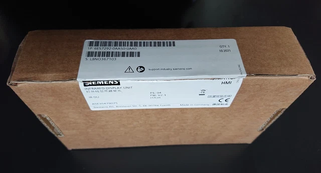 SIEMENS SIMATIC S7 IR-DU DISPLAY HMI 6ES7-292-0AA50-0AA0 6ES7 292 ...