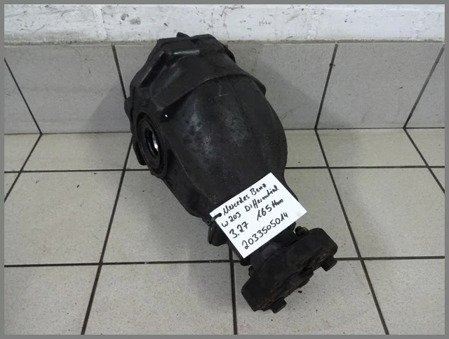 MERCEDES BENZ W203 C200K differential 167tkm 3.27 rear axle ...