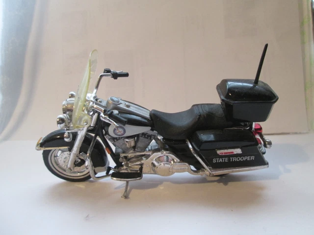 MODELLO MOTO HARLEY Davidson State Trooper Scala 1-18 Maisto EUR 8,02 ...
