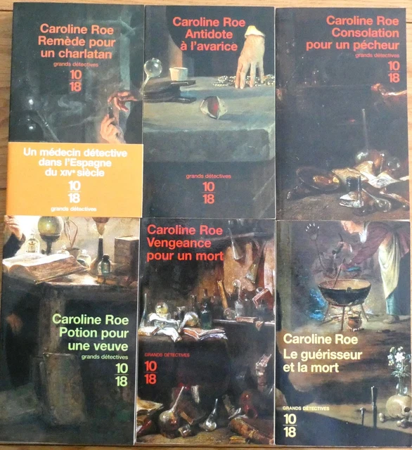 ROE CAROLINE ISAAC de Gérone 6 volumes Grands Détectives 10/18 EUR 21 ...