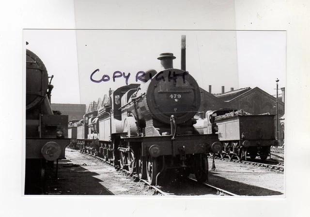 RAIL PHOTO LMS MR 440 479 Holbeck shed Leeds Yorkshire MR £2.69 ...