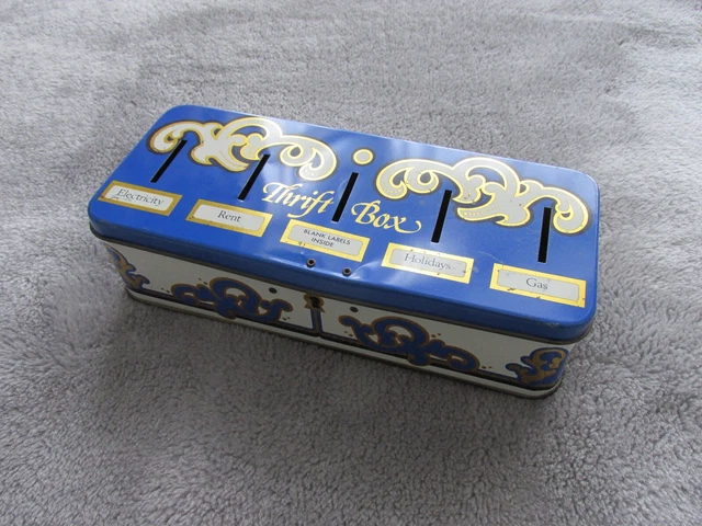 VINTAGE 1960S THRIFT Box Chad Valley (England) Retro Money Box £12.00 ...