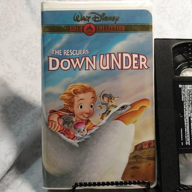 THE RESCUERS DOWN Under (VHS, 2000, Gold Collection Edition) Clamshell ...