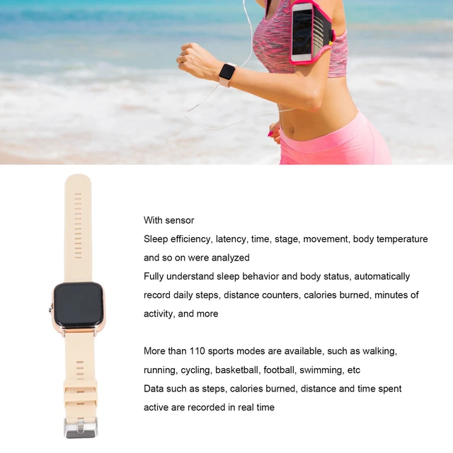 GENERIC SMART WATCH 1.83 Inch HD Touchscreen IP67 Waterproof Fitness ...