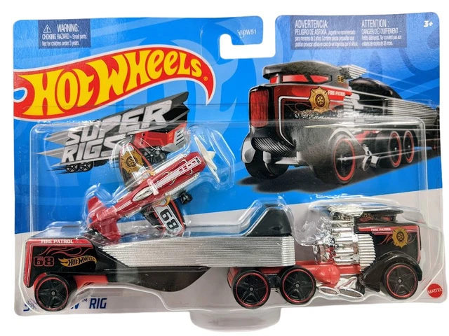 2023 HOT WHEELS Track Super Rigs Truck Rat Rig 1:64 Die-cast Cars Model ...
