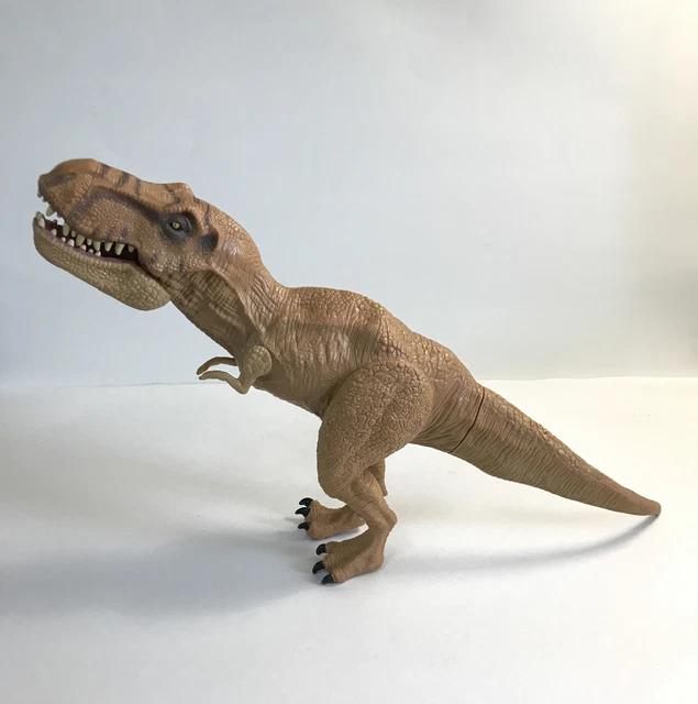 JURASSIC WORLD T Rex Chomping Biting Action Figure Dinosaur Toy 16 ...