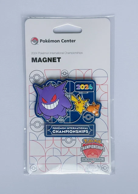 POKEMON EUROPEAN INTERNATIONAL Championships 2024 EUIC Magnet Gengar ...