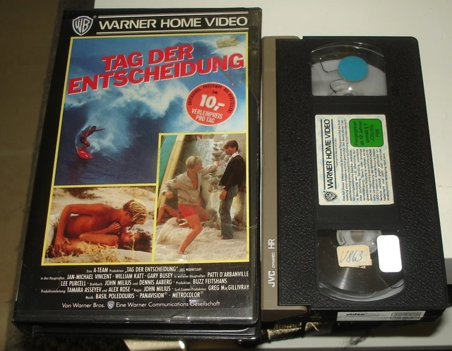 TAG DER ENTSCHEIDUNG VHS Warner Jan Michael Vincent Gary Busey Rarität ...