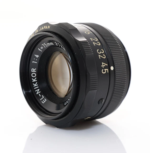 OBJECTIF GROSSISSANT NIKON EL Nikkor 75 mm F/4 EUR 54,56 - PicClick FR