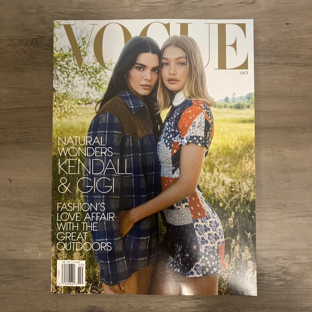 VOGUE MAGAZINE USA OCTOBER 2025 Kendall & Gigi Cover BRAND NEW 140 ...