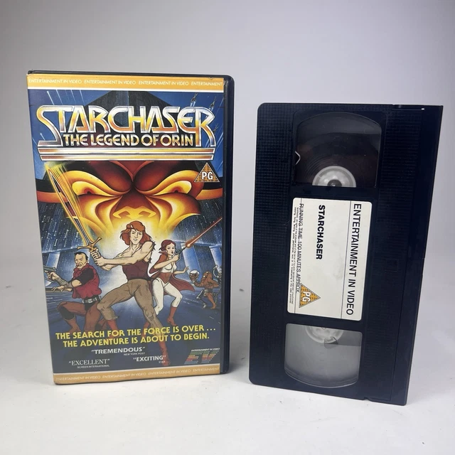 STARCHASER THE LEGEND OF ORIN EV VHS VIDEO 1986 Star Wars RARE £30.00 ...
