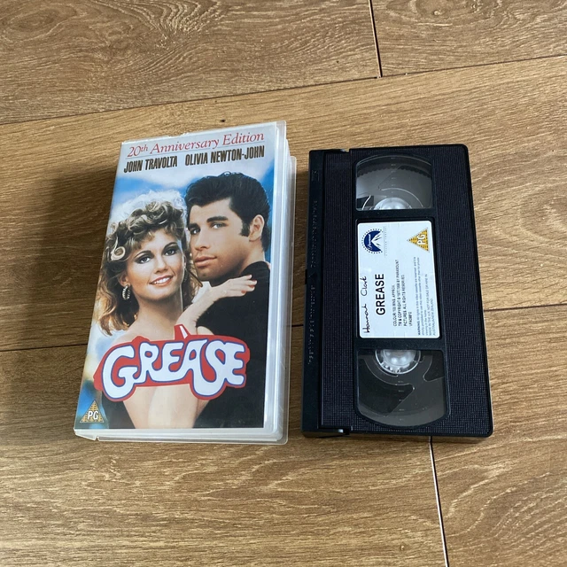 GREASE : 20TH Anniversary Edition VHS - John Travolta / Olivia Newton ...