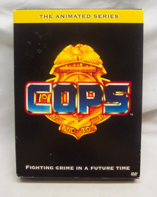 VINTAGE COPS COMPLETE ANIMATED SERIES 22 Episodes DVD 4-Disc Set C.O.P ...