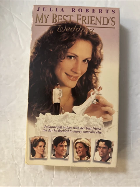 MY BEST FRIENDS Wedding movie VHS TAPE 1997 Julia Roberts BRAND NEW ...