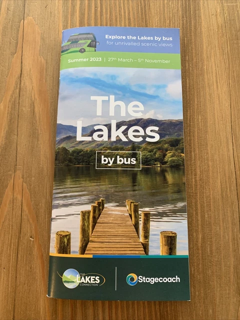 STAGECOACH EN CUMBRIA : livret d'horaires The Lakes Connection Bus été ...