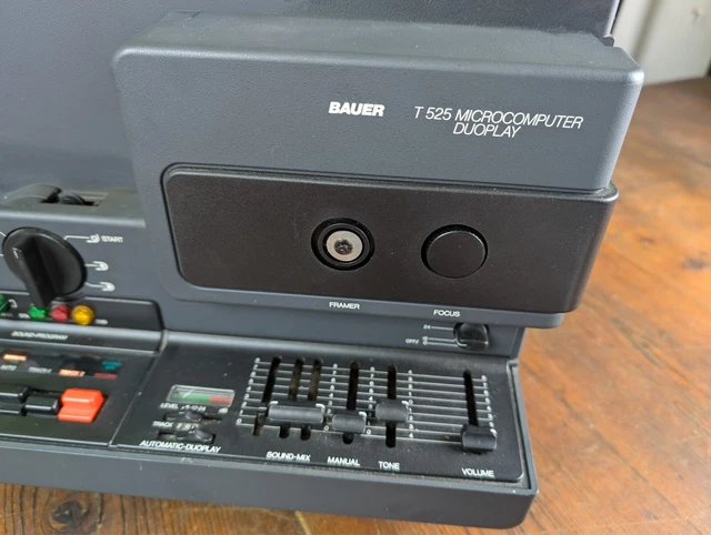 BAUER T 525 Sound Super8 Film Projector Film Watcher Sound $282.24 ...