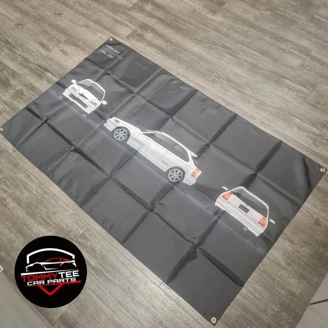HONDA CIVIC EK9 Type R Workshop Flag / Banner Ideal gift £15.39 ...