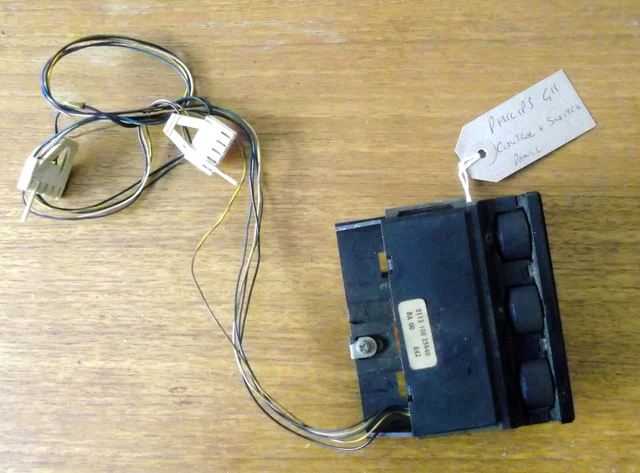 VINTAGE PHILIPS G11 Control & Switch Panel 1970's 1980's £10.00 ...