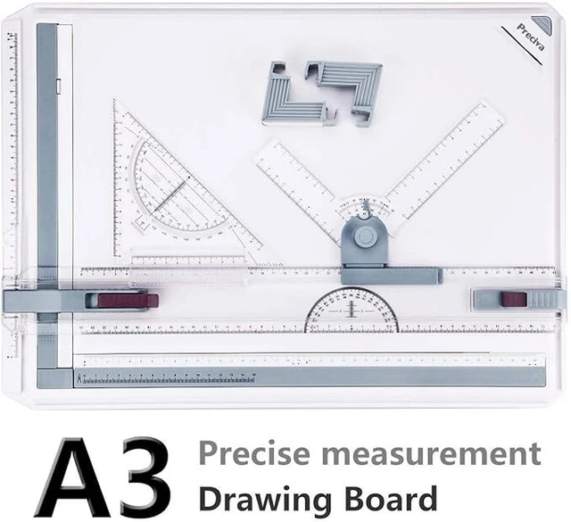 PRECIVA A3 DRAWING, Technical Drafting Table Metric System 51 * 36.5 C ...