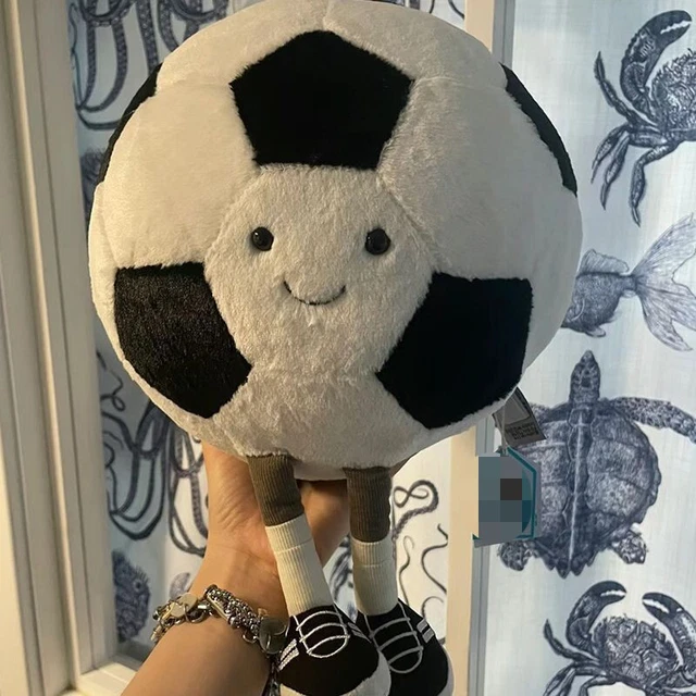 JELLYCAT 21CM COLLECTIBLE: Amuseables Fluffy Football Plush Toy £33.41 ...