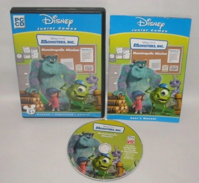 DISNEY MONSTERS INC Monstropolis Mission PC Game EUR 2,84 - PicClick FR