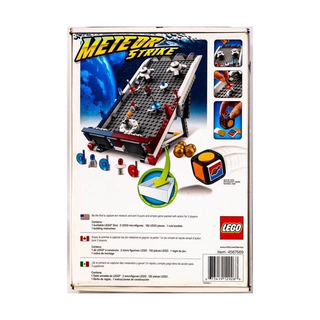 LEGO BOARDGAME METEOR Strike Box EX/NM £20.95 - PicClick UK