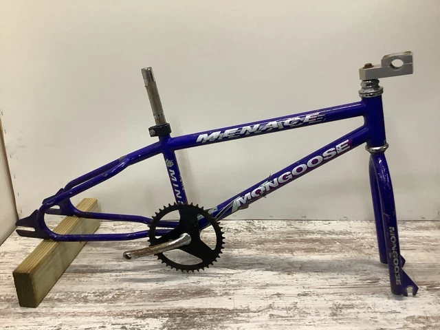 MONGOOSE MENACE MINI Mid School Bmx Frame Fork Stem $149.99 - PicClick