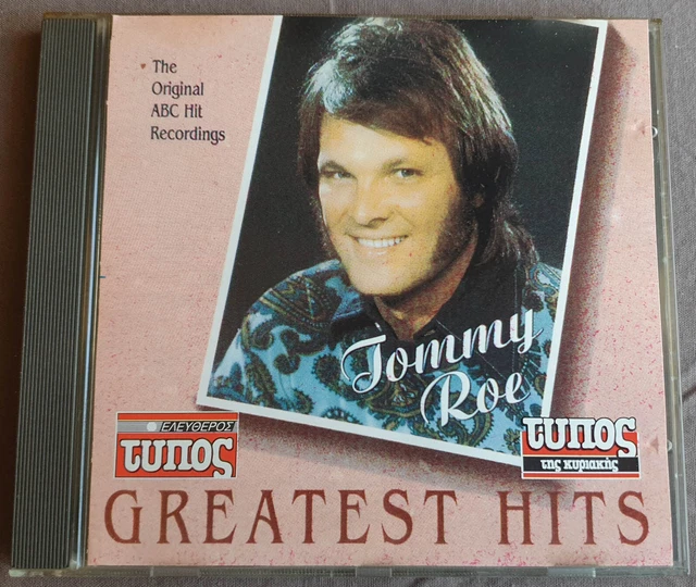 TOMMY ROE-GREATEST HITS CD 1996 Greece Beatles,Kinks,Elvis Presley,The ...