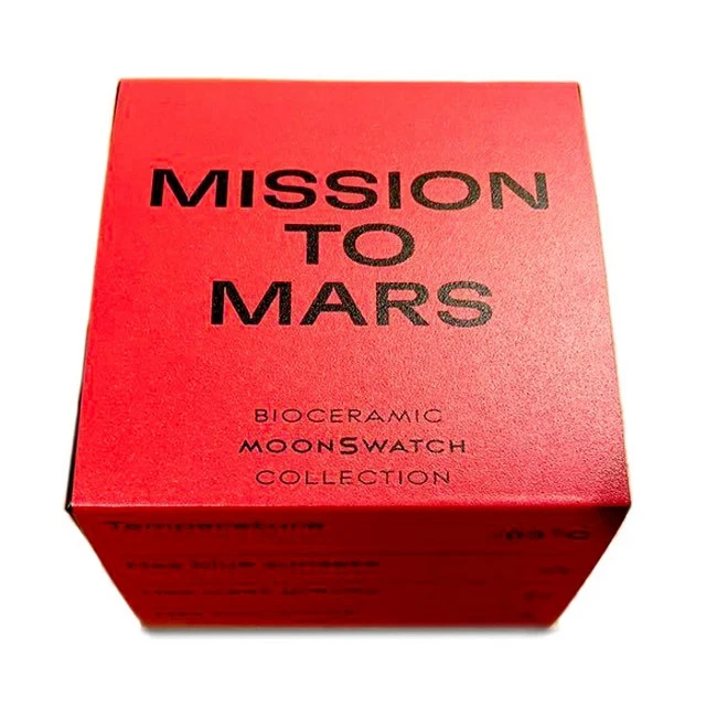 OMEGA SWATCH OMEGA Swatch BIOCERAMIC MoonSwatch Mission to Mars Bio ...