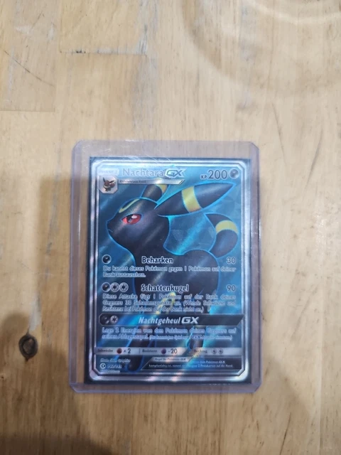 POKEMON NACHTARA GX Full Art Umbreon DE 142/149 Sonne & Mond EUR 38,00 ...