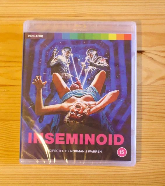 INSEMINOID BLU-RAY INDICATOR Norman J. Warren Cult Horror Brand New ...
