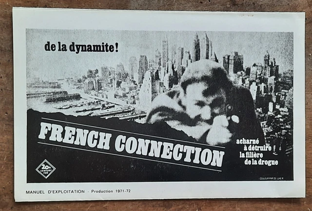 PRESSEMAPPE FRENCH CONNECTION Gene Hackman Fernando Rey W.Friedkin 1972 ...
