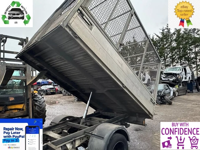 FORD TRANSIT MK8 Double Cab 350 Rwd Lwb Complete Caged Tipper Body £ ...