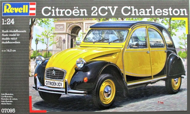 REVELL 07095. CITROEN 2CV Charleston. 1/24 scale Plastic Kit £29.99 ...