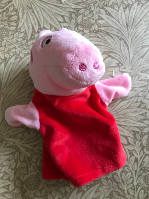 PEPPA PIG PLUSH hand puppet 8 in. overall £1.95 - PicClick UK