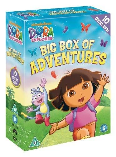 DORA THE EXPLORER: Big Box of Adventures (10-Discs) [DVD] £14.75 ...