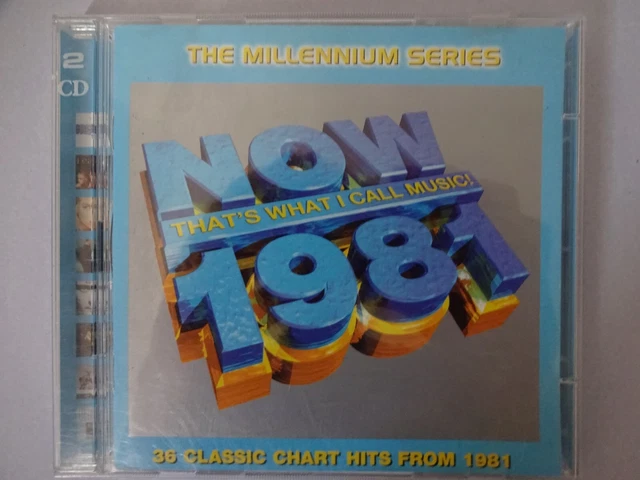 NOW THATS WHAT I Call Music- The Millennium Series- 1981- Emi Records ...