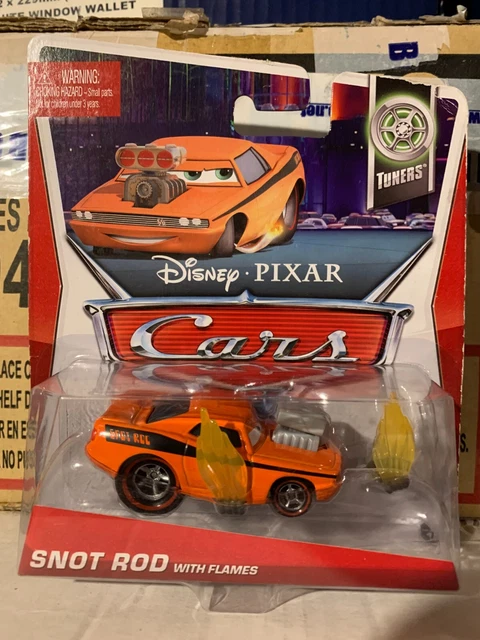 DISNEY PIXAR CARS Snot Rod with Flames Mattel 1.55 Scale BNIB 185 £14. ...