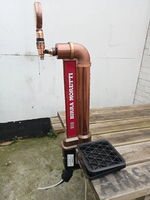 BIRRA MORETTI BEER Pump Rose Gold / Garden Bar / Man Cave / Beer Font ...