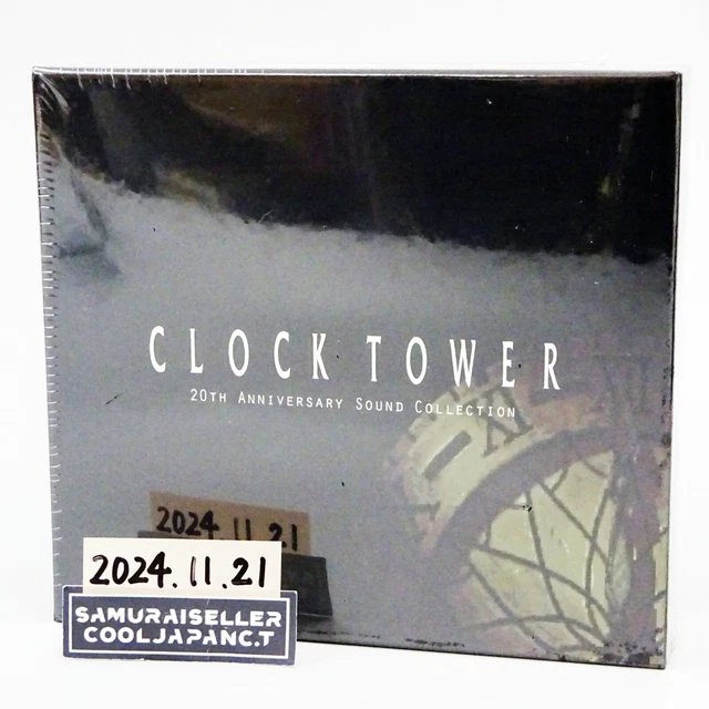CLOCK TOWER 20TH Anniversary Sound Collection Soundtrack Game 4 CD ...