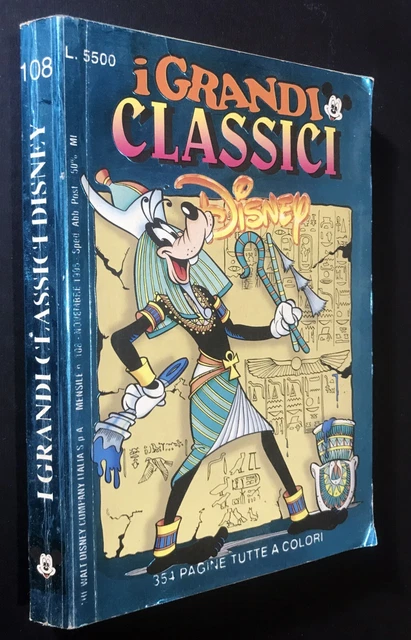 I GRANDI CLASSICI DISNEY n° 108 - Novembre 1995 EUR 1,50 - PicClick IT