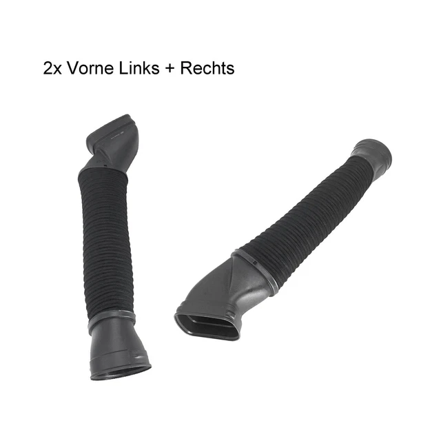 2X ANSAUGLEITUNG LUFTSCHLAUCH Ansaugschlauch L&R für Mercedes S-Klasse ...